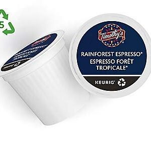 Timothy's World Coffee Rainforest Espresso 96 K-Cups