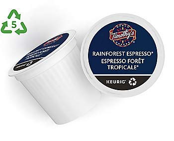 Timothy's World Coffee Rainforest Espresso 96 K-Cups