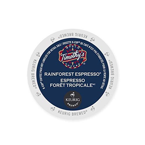 Timothy's World Coffee Rainforest Espresso 96 K-Cups