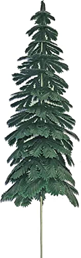 Cake Deco Extra Large Evergreen Fir Trees for Cake Decorating - 6 pcs