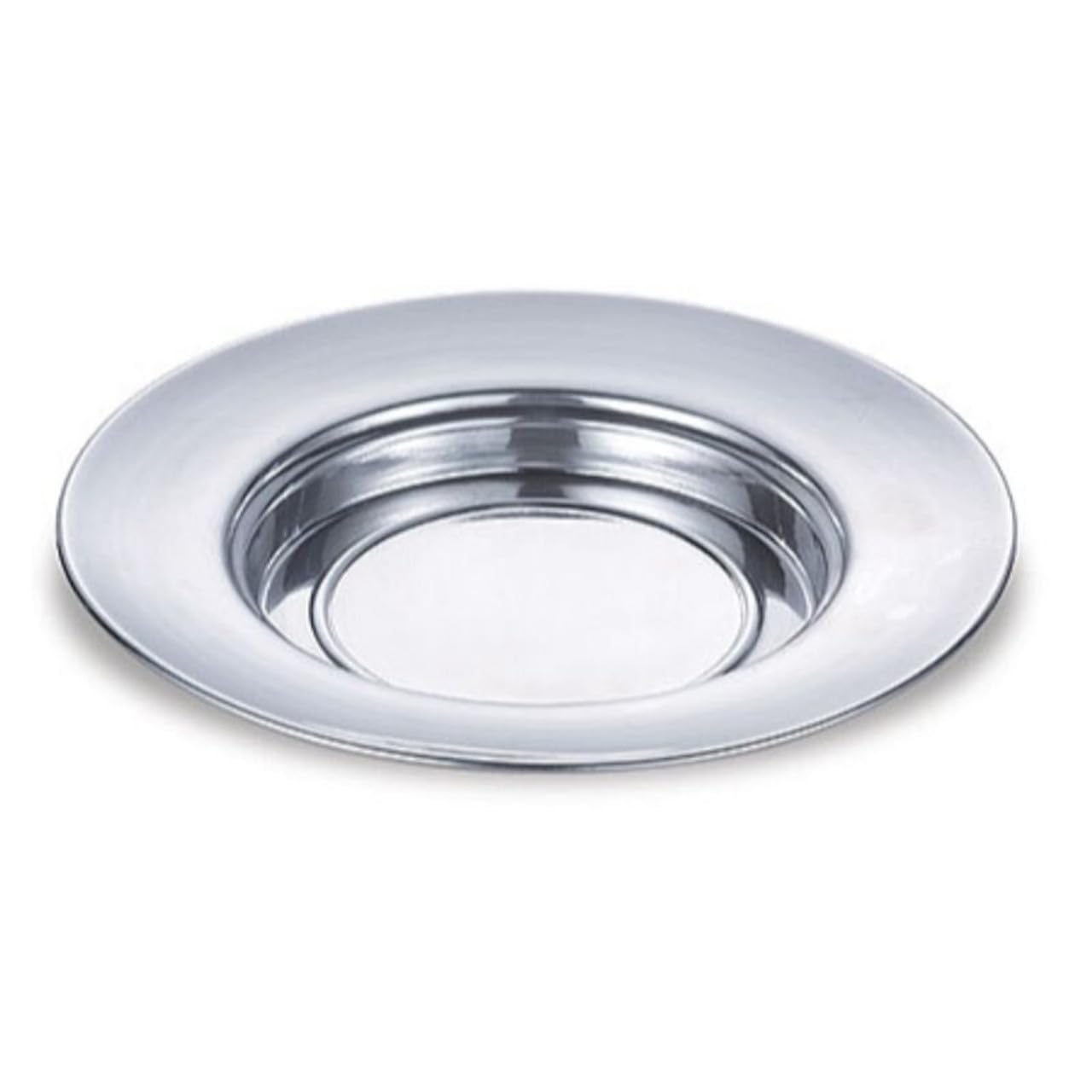 Polished Aluminum Bread Plate