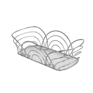 Spectrum Diversified Flower Bread Basket, Chrome