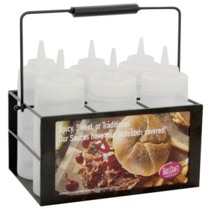 tablecraft sbc6 condiment caddy, countertop organizer