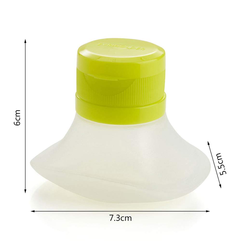 AKOAK 1 Pack Mini Silicone Sauce Extractor Leak Pproof Salad Ketchup Bottle Condiment Container Storage Tool Household Kitchen Vinaigrette Condiment Pot