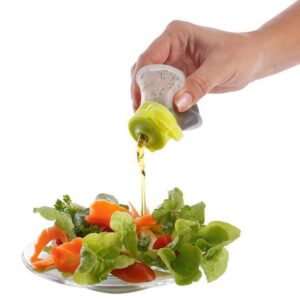 AKOAK 1 Pack Mini Silicone Sauce Extractor Leak Pproof Salad Ketchup Bottle Condiment Container Storage Tool Household Kitchen Vinaigrette Condiment Pot