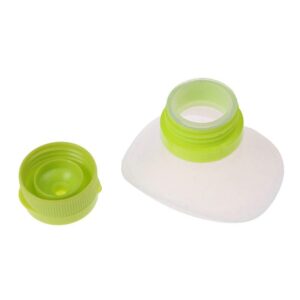 AKOAK 1 Pack Mini Silicone Sauce Extractor Leak Pproof Salad Ketchup Bottle Condiment Container Storage Tool Household Kitchen Vinaigrette Condiment Pot