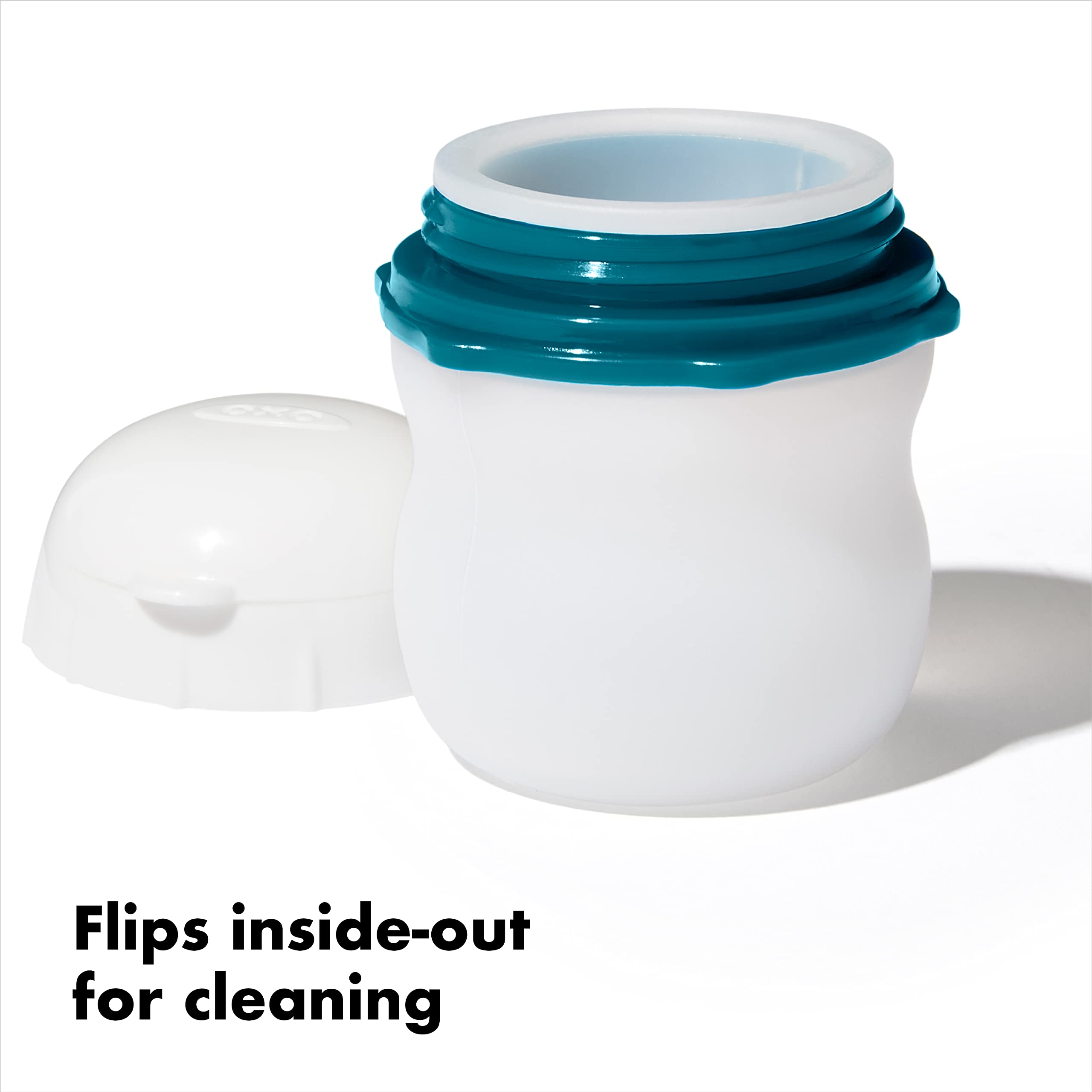 OXO Good Grips Little Salad Dressing Shaker + OXO Good Grips Prep & Go Leakproof Silicone Squeeze Bottle