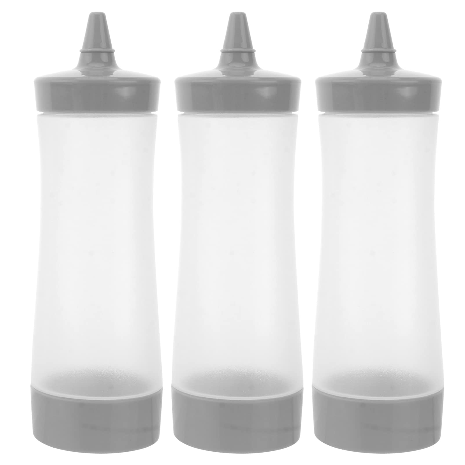 Hemoton Clear Squeeze Bottle 3pcs Squeeze Bottles Salad Child Small Tools Ketchup Bottles Squeeze