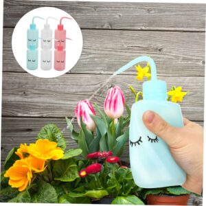 Baluue 30 Pcs Curved Mouth Kettle Squirt Water Bottle Eyelash Washing Bottle Watering Squeeze Bottle Lash Bottle Eyelash Water Bottle for Extensions Economical Wash Bottle Plastic