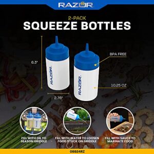 Mr. Bar-B-Q Razor 2 Pack Squeeze Bottle Set