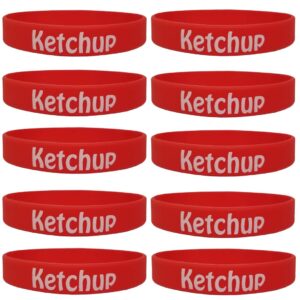 Ketchup: Squeeze Bottle Labels: 10 Pack