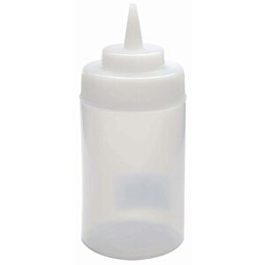 hubert wide-mouth squeeze bottle 12 oz - 2 3/4" dia x 6 1/2" h