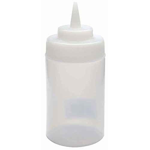 HUBERT Wide-Mouth Squeeze Bottle 12 Oz - 2 3/4" Dia x 6 1/2" H