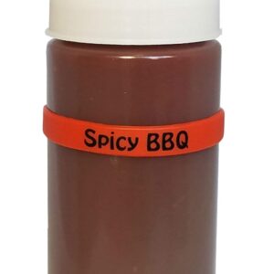 Spicy BBQ: 5 Pack: Squeeze Bottle Labels