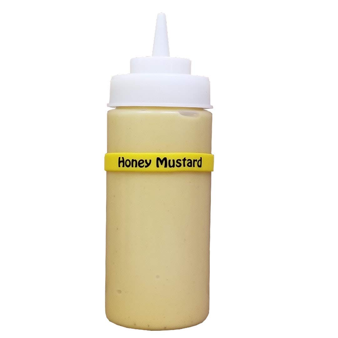 Honey Mustard: Squeeze Bottle Labels: 5 Pack