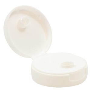 tablecraft 200tc white hinged cap for squeeze bottles - 12 / cs