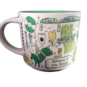 Starbucks Nashville Been There Series Ceramic Coffee Mug, 14 oz