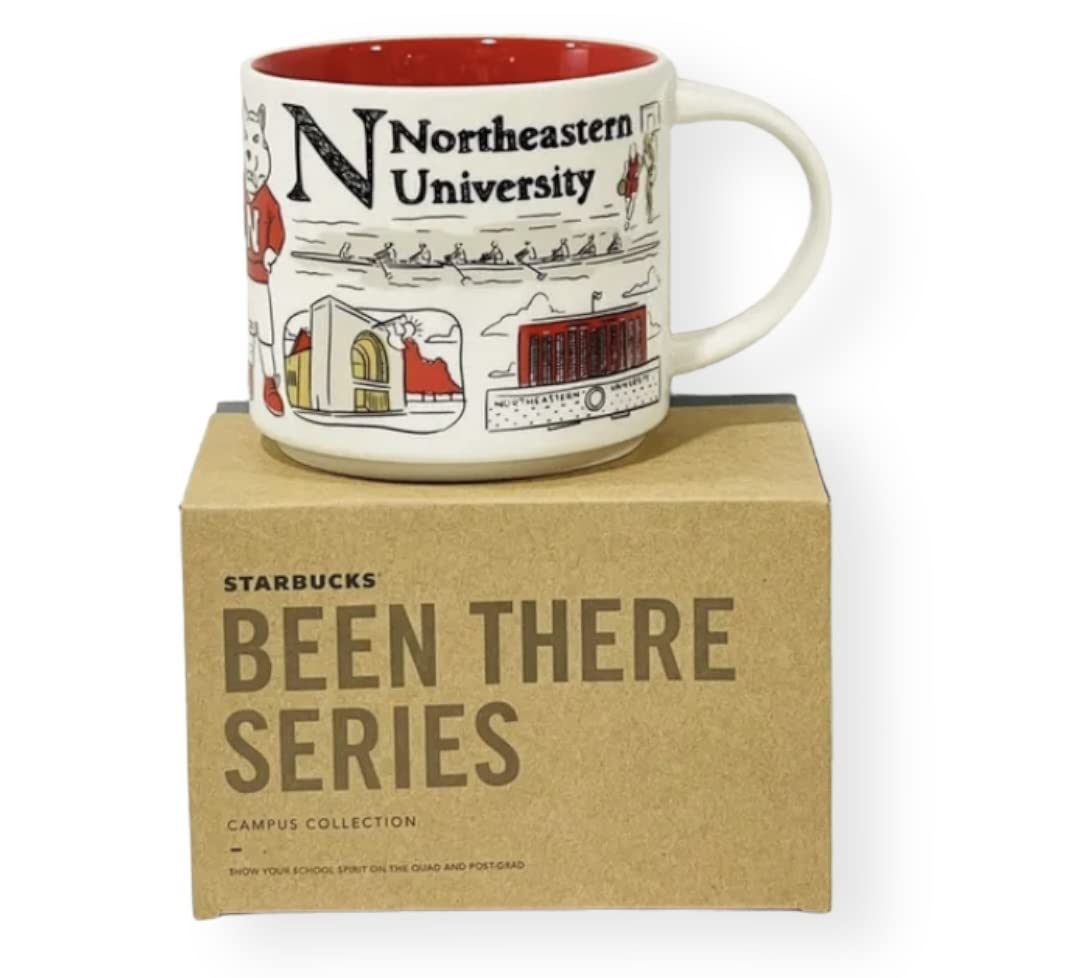 Starbucks Northeastern University Been There Campus Collection 14 oz Mug