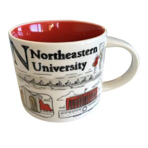 Starbucks Northeastern University Been There Campus Collection 14 oz Mug