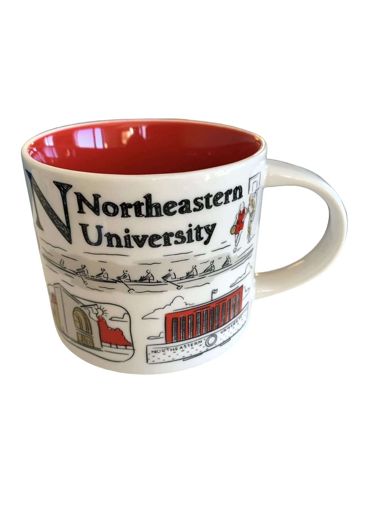 Starbucks Northeastern University Been There Campus Collection 14 oz Mug