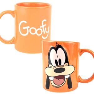 Disney Goofy Full Face 3d 11oz. Ceramic Mug