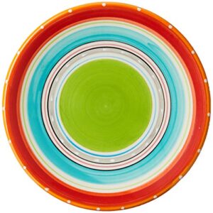 Certified International Mariachi Canape Plates (Set of 4), 6", Multicolor