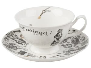 v&a alice in wonderland cup and saucer, 210 ml (7 fl oz)