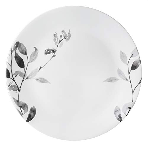 Corelle Boutique Misty Leaves 12-Piece Dinnerware Set, Service for 4