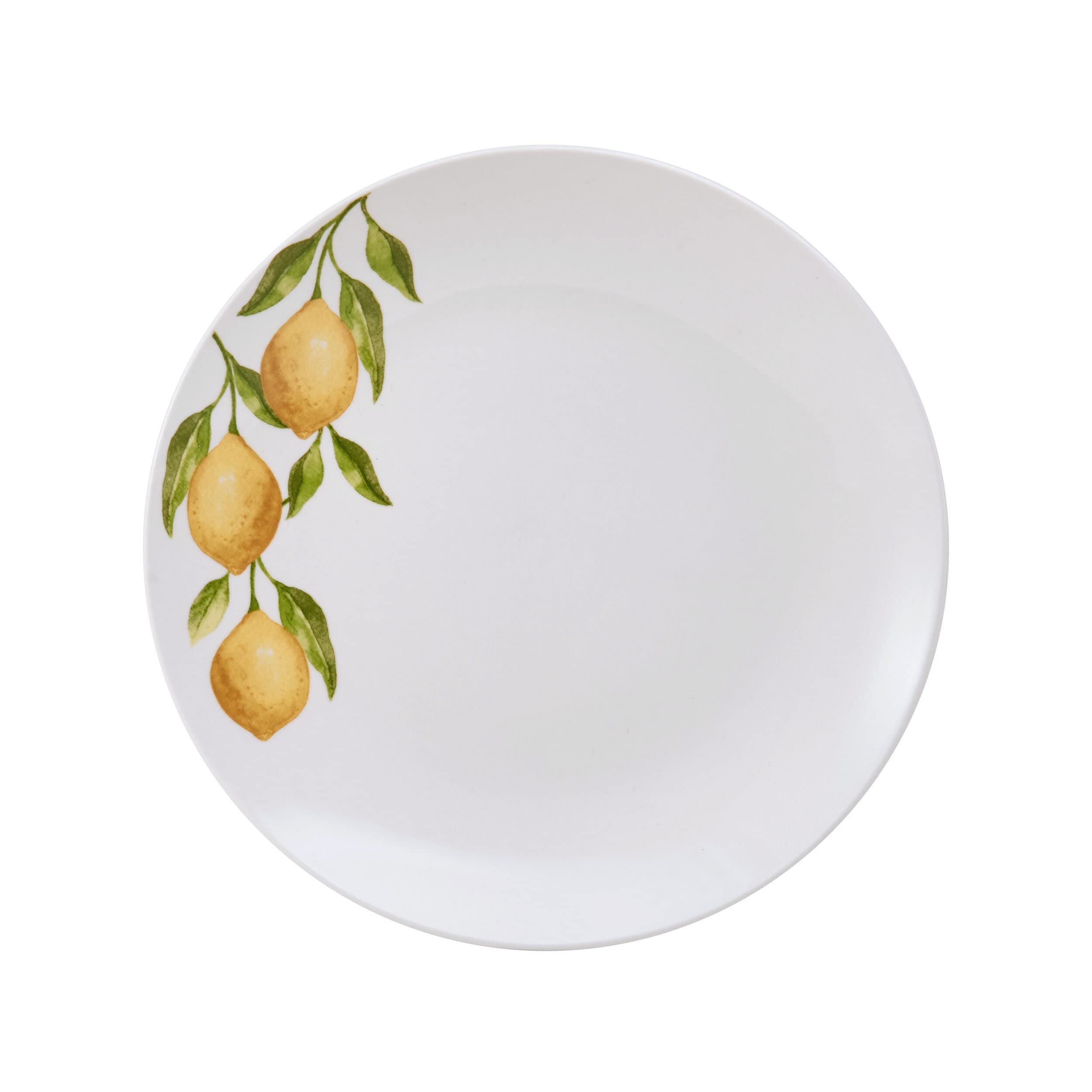 Studio Nova Lemons 16-Piece Dinnerware Set, Service For 4, White