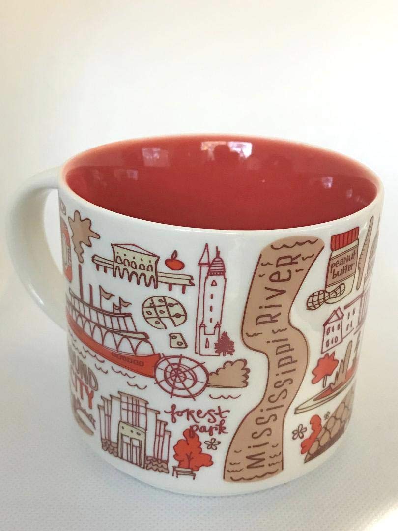 Starbucks St. Louis Been There Series Ceramic Coffee Mug Cup 14oz