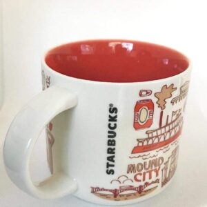 Starbucks St. Louis Been There Series Ceramic Coffee Mug Cup 14oz