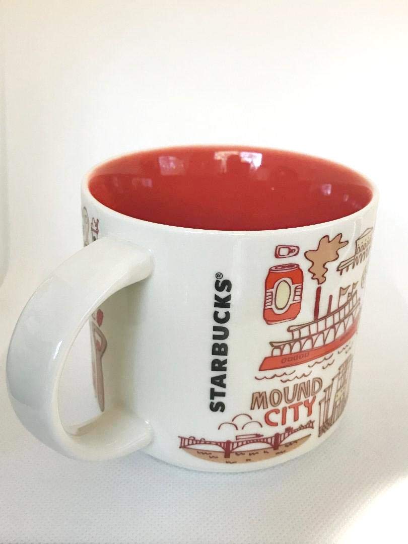 Starbucks St. Louis Been There Series Ceramic Coffee Mug Cup 14oz