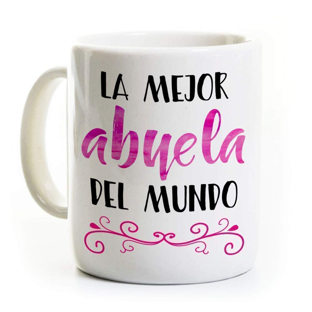 La Mejor Abuela del Mundo Coffee Mug - Spanish Best Grandma Grandmother in the World - Latina Regalo