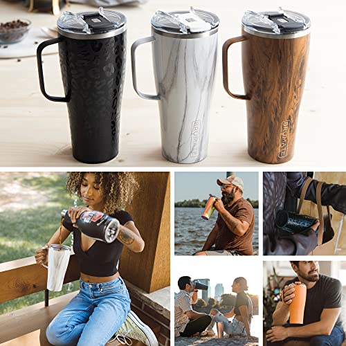 BrüMate Toddy XL - 32oz 100% Leak Proof Insulated Coffee Mug with Handle & Lid - Stainless Steel Coffee Travel Mug - Double Walled Coffee Cup (Dark Aura)