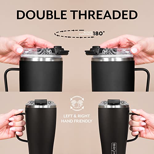 BrüMate Toddy XL - 32oz 100% Leak Proof Insulated Coffee Mug with Handle & Lid - Stainless Steel Coffee Travel Mug - Double Walled Coffee Cup (Dark Aura)