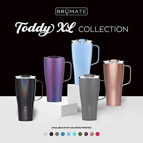 BrüMate Toddy XL - 32oz 100% Leak Proof Insulated Coffee Mug with Handle & Lid - Stainless Steel Coffee Travel Mug - Double Walled Coffee Cup (Dark Aura)