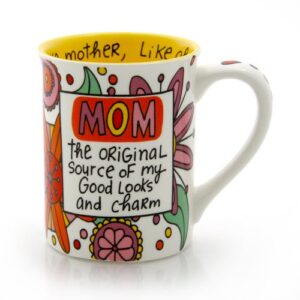 our name is mud “mom the original” stoneware mug, 16 oz.