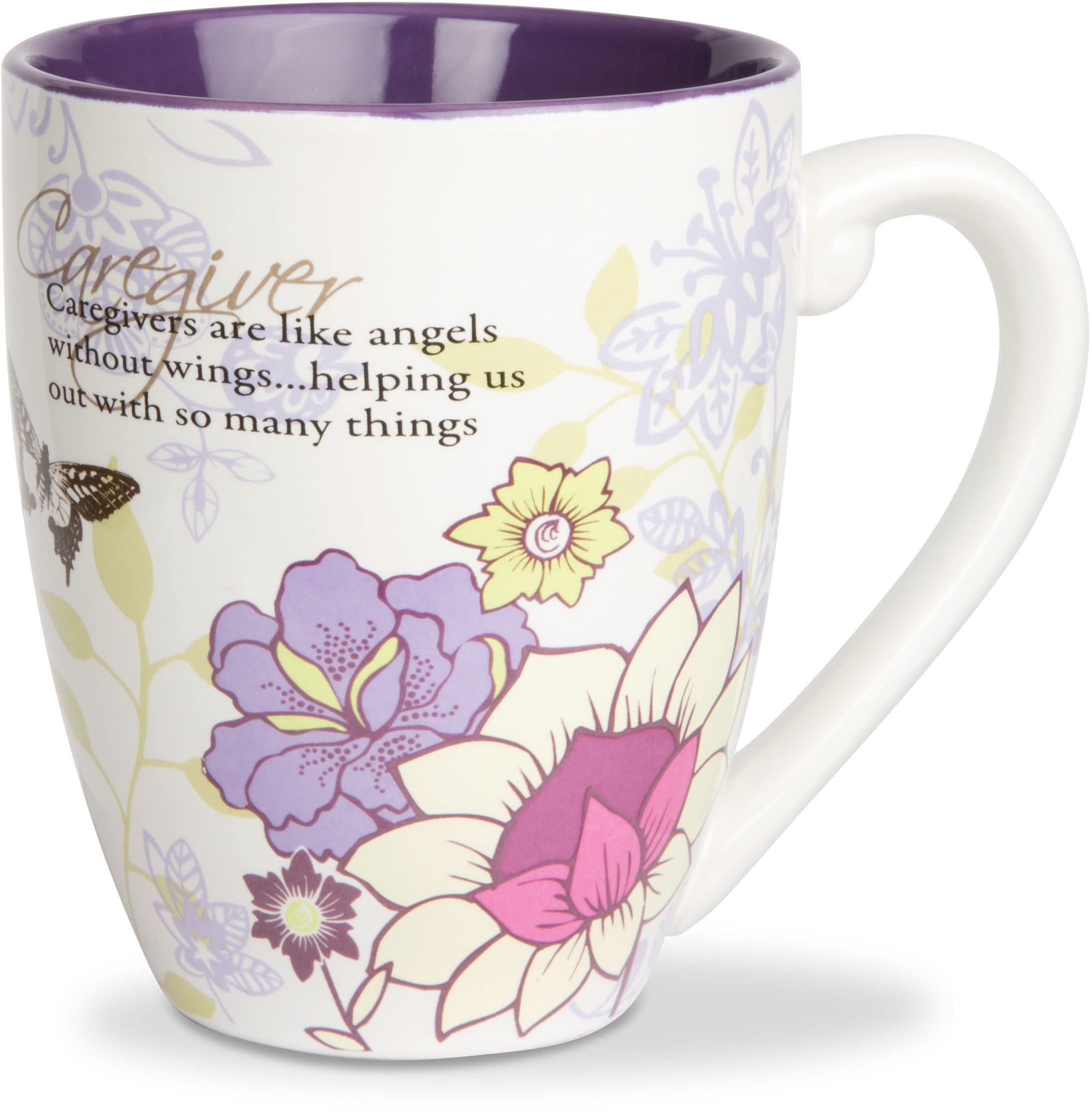 Pavilion Gift company Caregiver Mug, 4-3/4-Inch, 20-Ounce Capacity, 1 Count (Pack of 1)