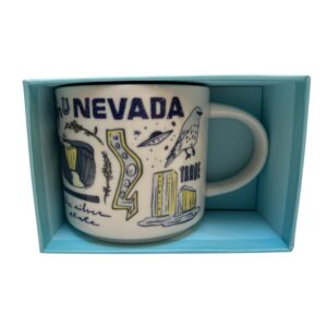 starbucks been there series nevada ceramic coffee mug, 14 oz