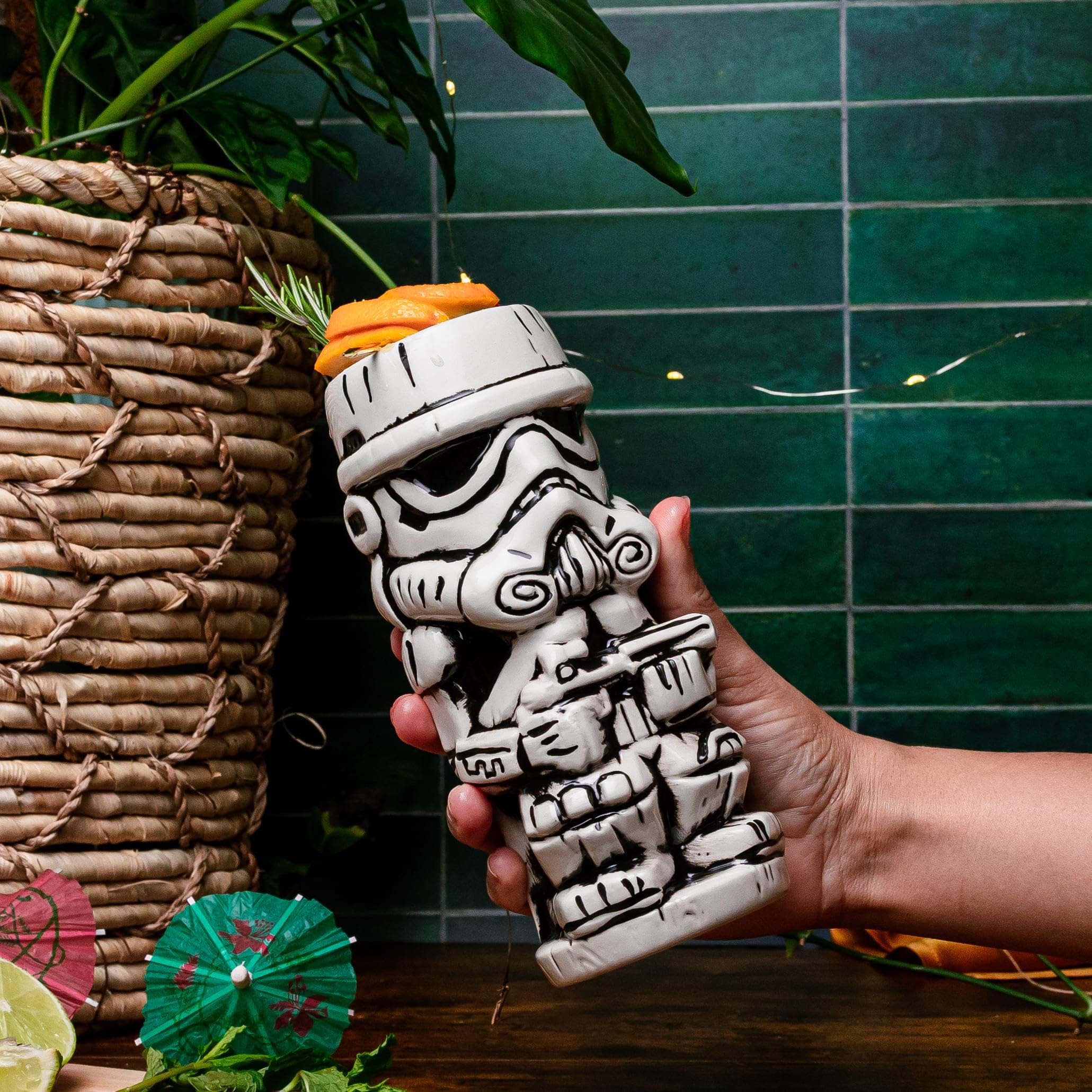 Geeki Tikis Star Wars Stormtrooper V2 Ceramic Mug | Holds 15 Ounces