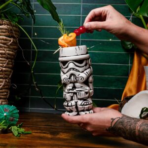 Geeki Tikis Star Wars Stormtrooper V2 Ceramic Mug | Holds 15 Ounces