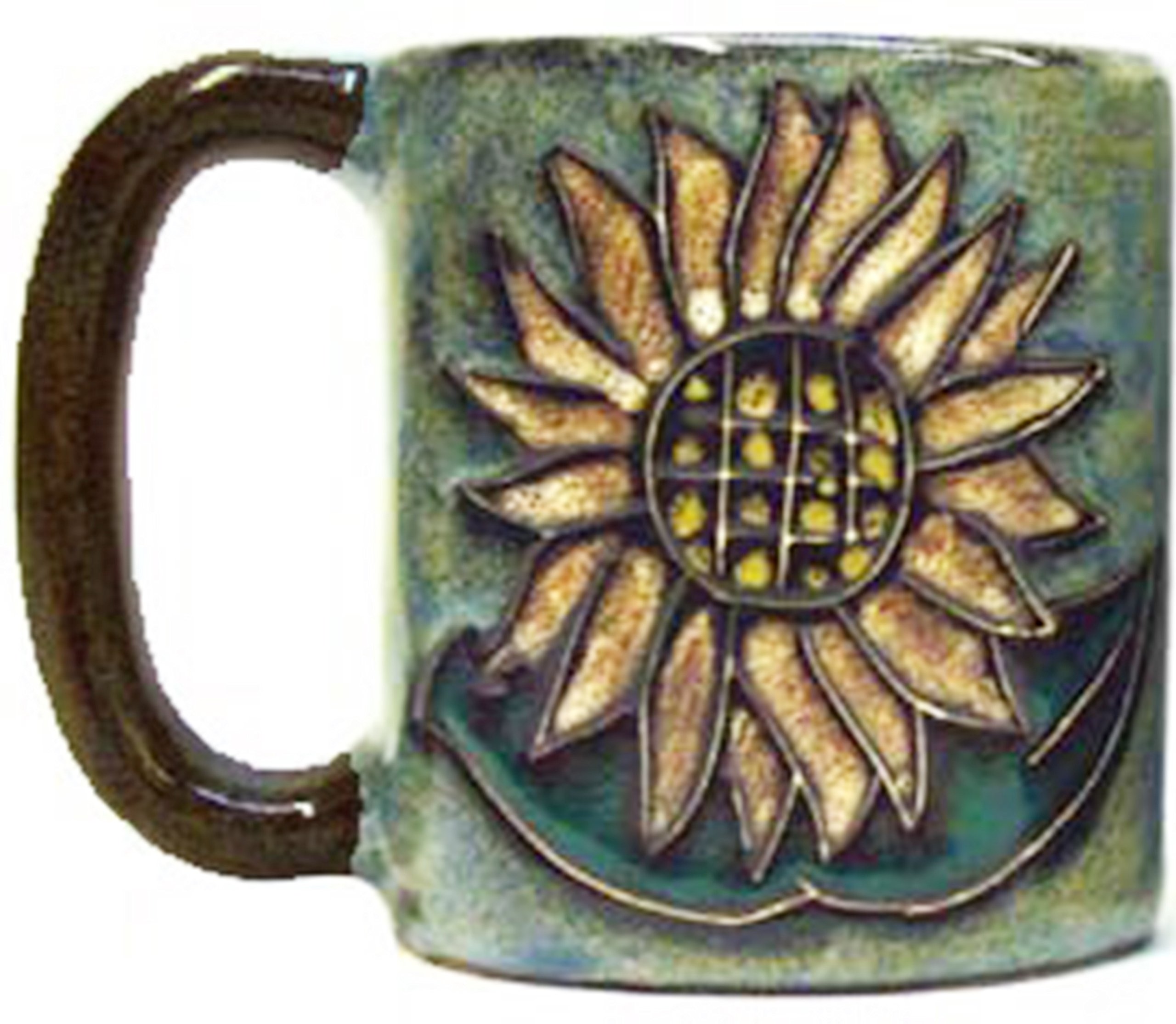 Mara Stoneware Mug - Sunflower - 16 oz