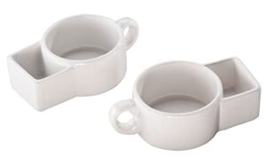 walterdrake 15 oz. soup and cracker mug, set of 2