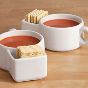 WalterDrake 15 oz. Soup and Cracker Mug, Set of 2