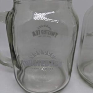 Twisted Tea 22oz Mason Jar Mugs | Set of Two (2)