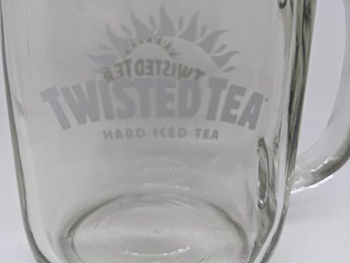 Twisted Tea 22oz Mason Jar Mugs | Set of Two (2)