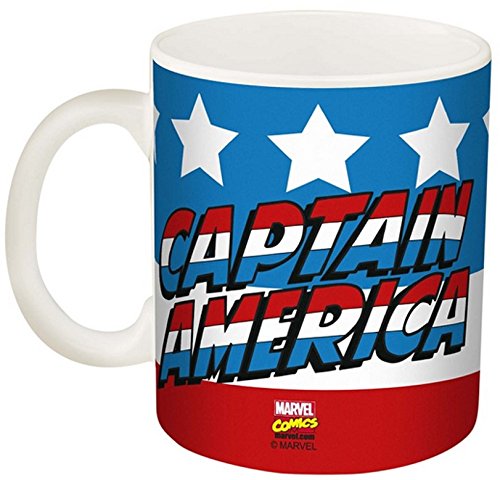 Zak Designs Marvel Comics Captain America Coffee Cup, 11 oz