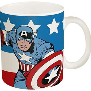 Zak Designs Marvel Comics Captain America Coffee Cup, 11 oz