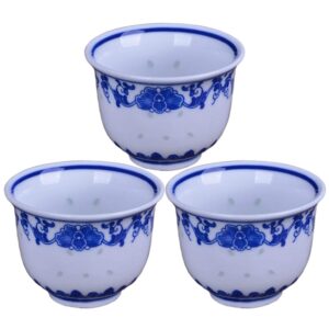 chinese handmade kungfu tea cup 80 ml,bone china blue and white tea cups set of 3,ceramic tea mugs without handles,best gift