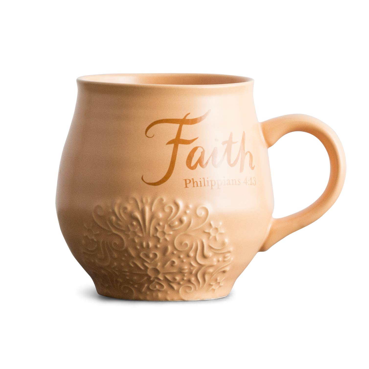 Stoneware Mug - Faith - Philippians 4:13